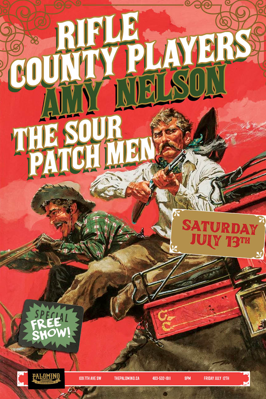 FREE - The Rifle County Players, Amy Nelson & The Sour Patch Men - The ...