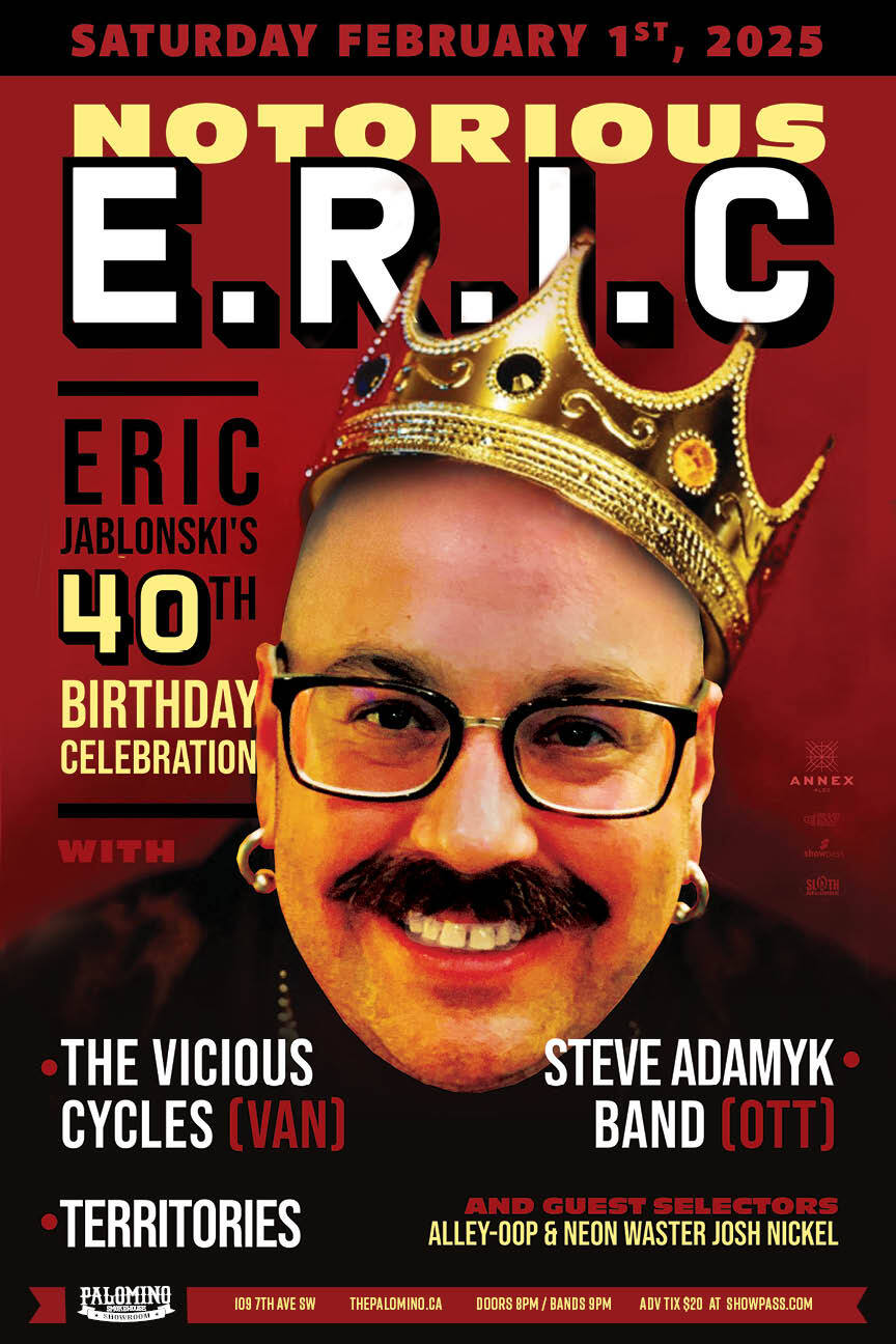 Eric Jablonski's 40th birthday with The Vicious Cycles, Steve Adamyk ...