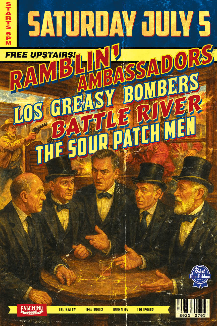 Ramblin' Ambassadors, Los Greasy Bombers, Battle River, The Sour Patch ...