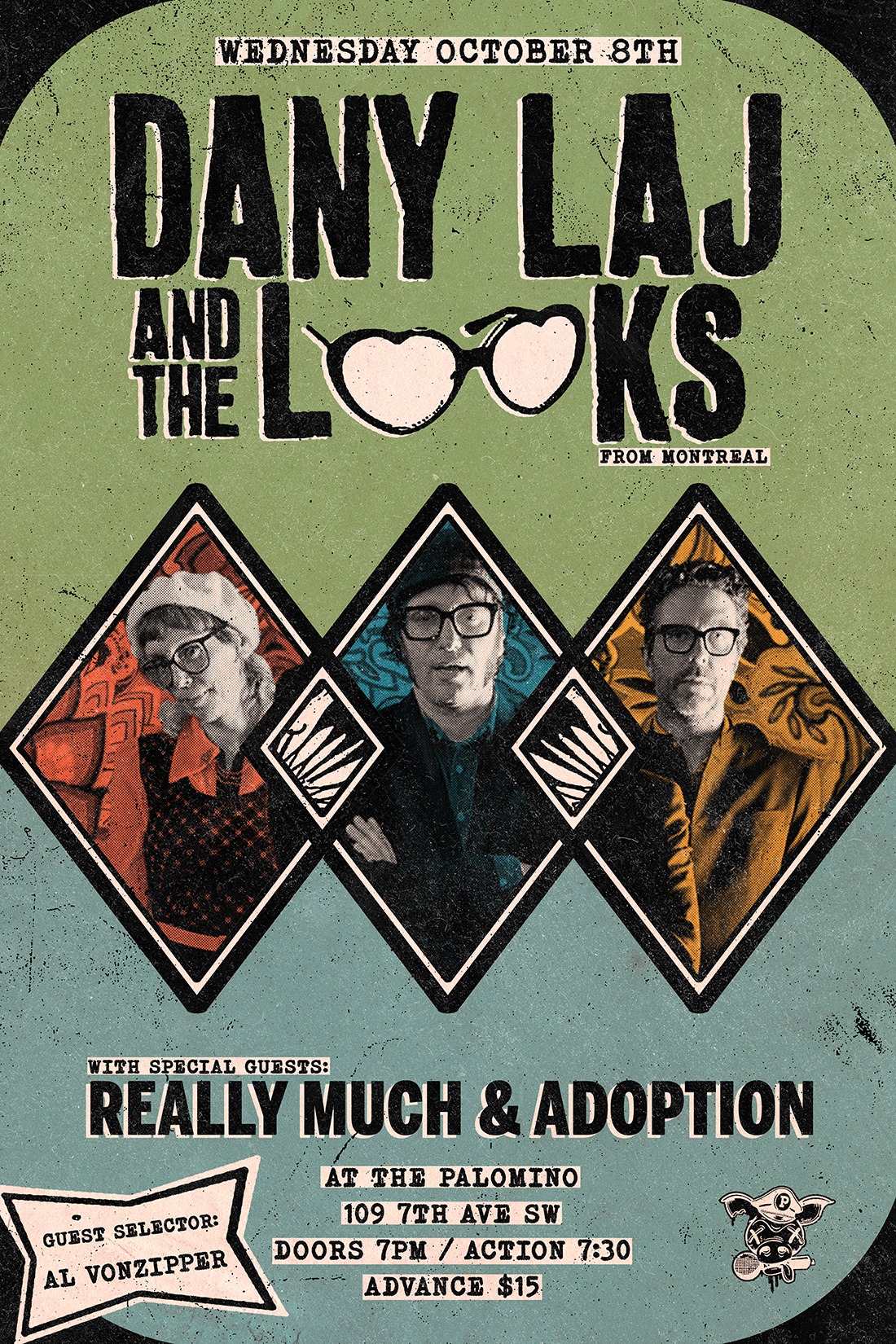 Dany Laj & the Looks, Really Much & Adoption with guest selector Al ...